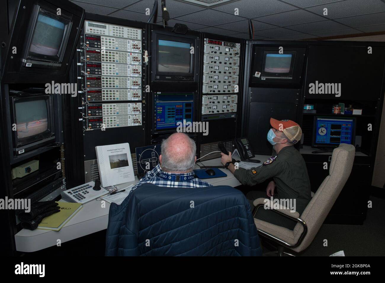 Gary Peddecord, 812th Aircraft Instrumentation Test Squadron, and Capt ...