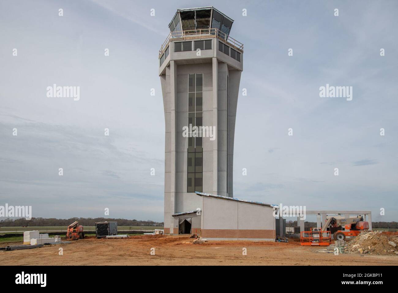 Maxwell AFB, Ala. - Ongoing construction of the air traffic control ...