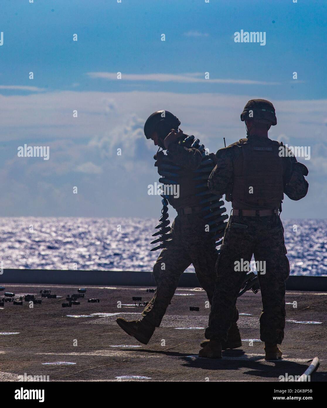 A Marine with 3rd Light Armored Reconnaissance (LAR), 31st Marine ...