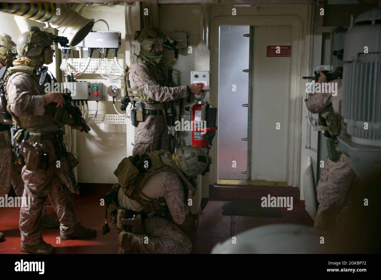 U.S. Marines with the All-Domain Reconnaissance Detachment, 15th Marine ...