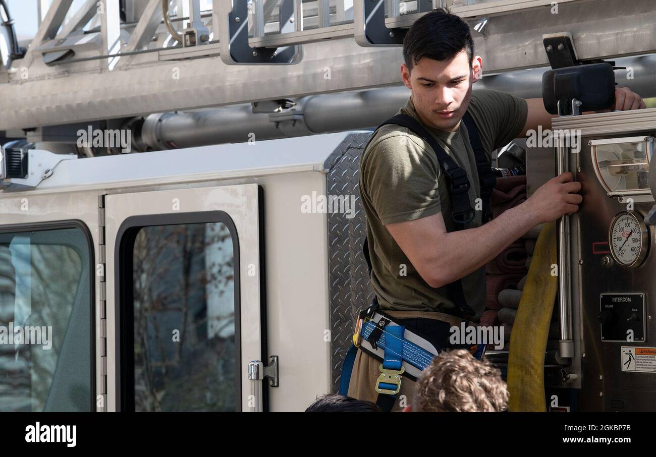 U.S. Air Force Senior Airman Nicholas Chapin, 8th Civil Engineer ...
