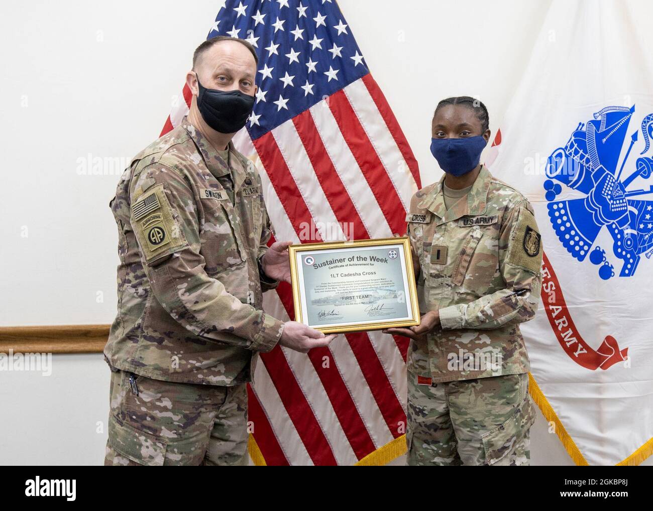 Brig. Gen. Justin Swanson, deputy commanding general, 1st Theater ...