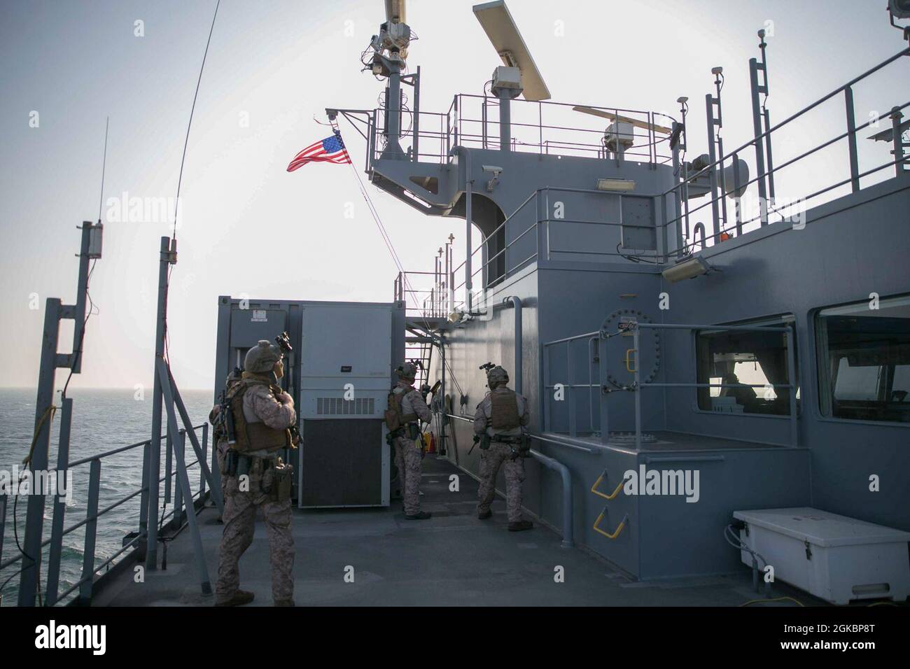 U.S. Marines with the All-Domain Reconnaissance Detachment, 15th Marine ...