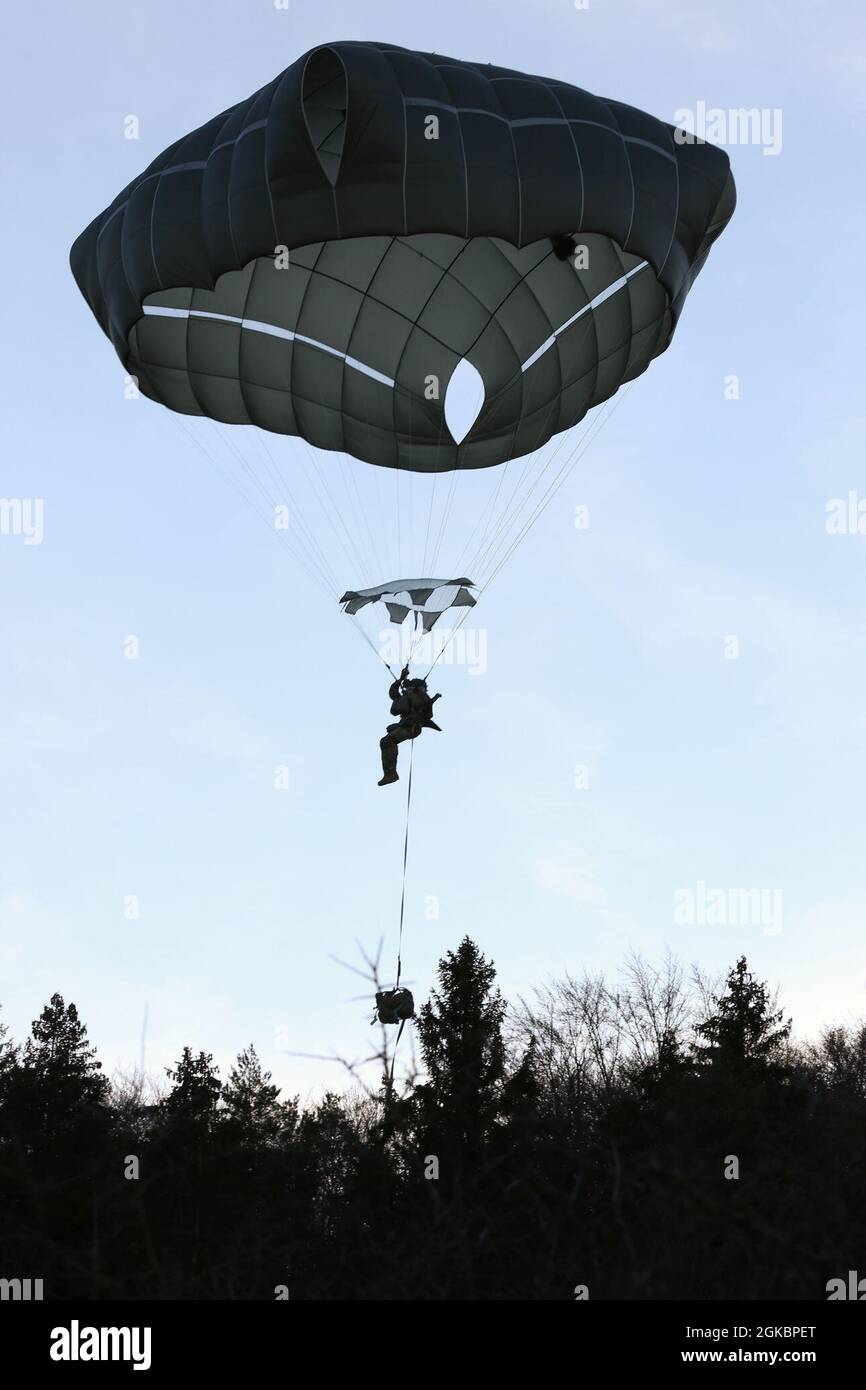 A U.S. Army Soldier assigned to the 173rd Airborne Brigade gets ready ...