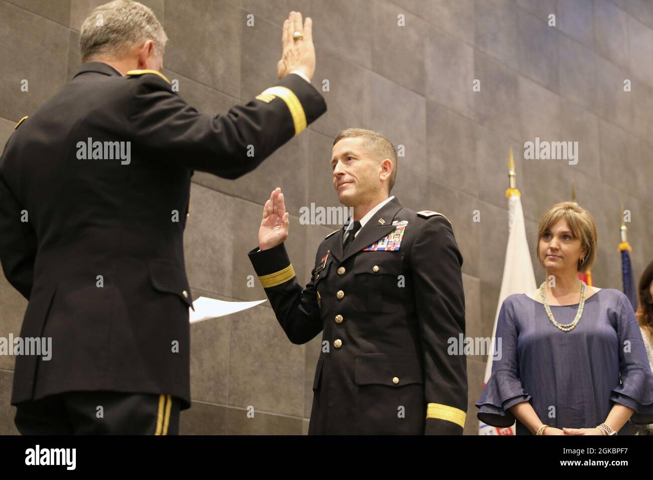 Maj. Gen. Jansen D. Boyles, adjutant general of Mississippi, swears in ...