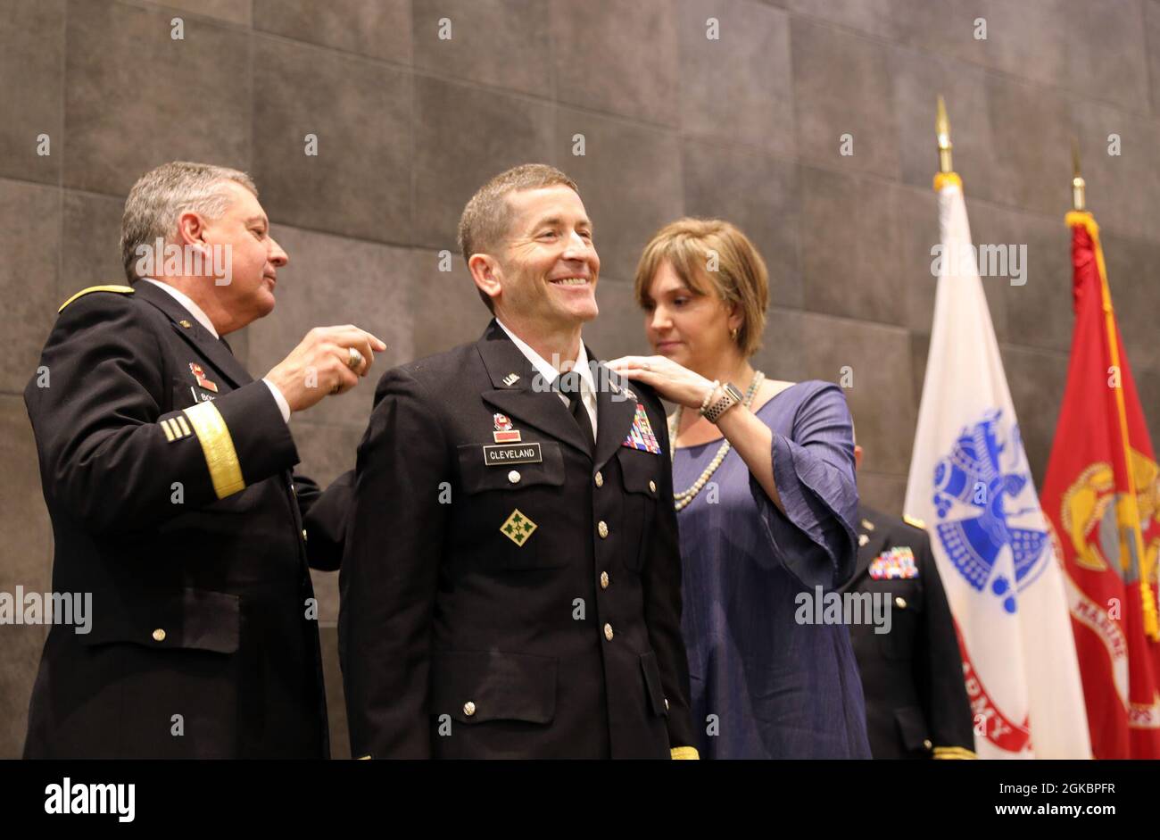 Maj. Gen. Jansen D. Boyles, adjutant general of Mississippi, and ...