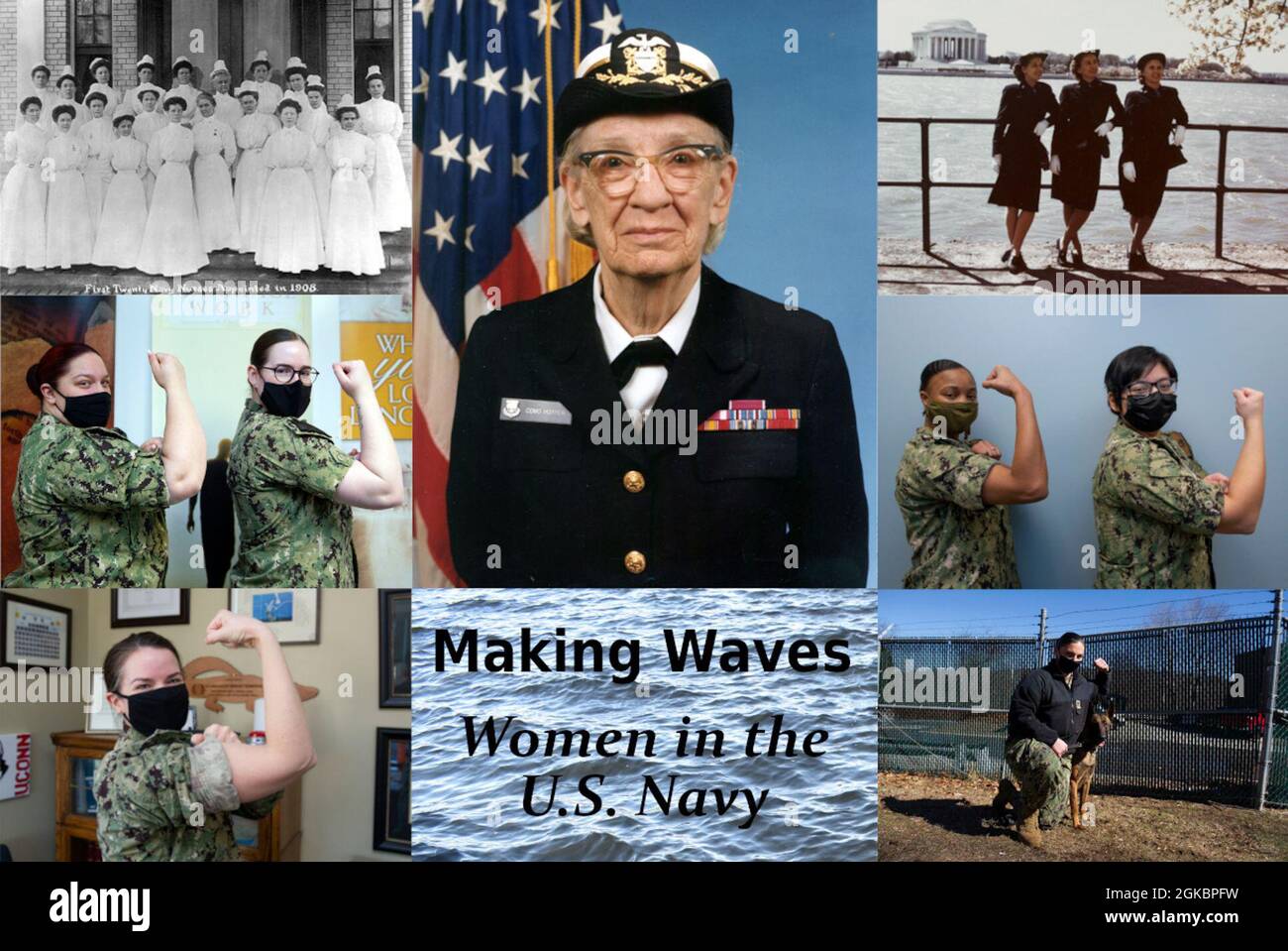 First Navy Waves