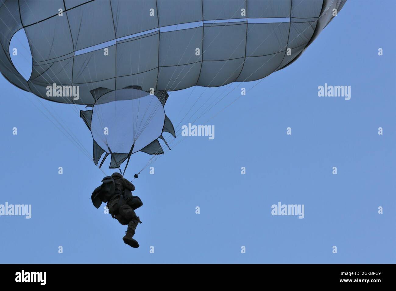 A U.S. Army Soldier assigned to the 173rd Airborne Brigade gets ready ...