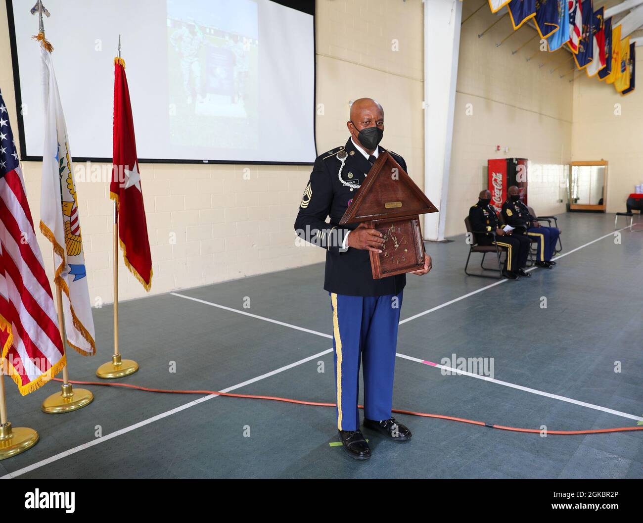 Master Sgt. Eddie O. Stout, of the 104th HHD, Troop Command Battalion ...