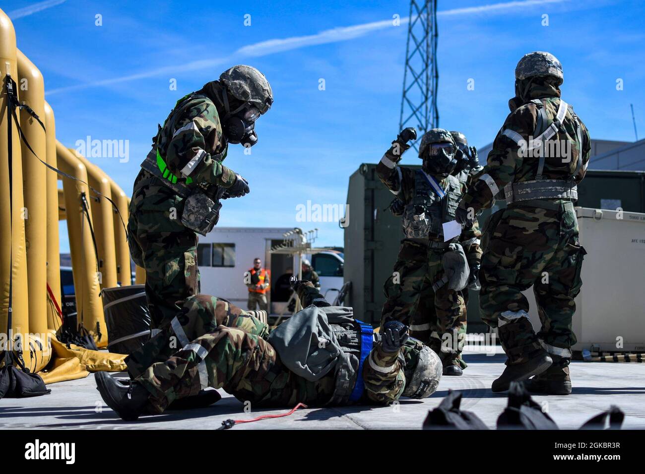 Airmen from the 152nd Operations Group at Nevada Air National Guard ...