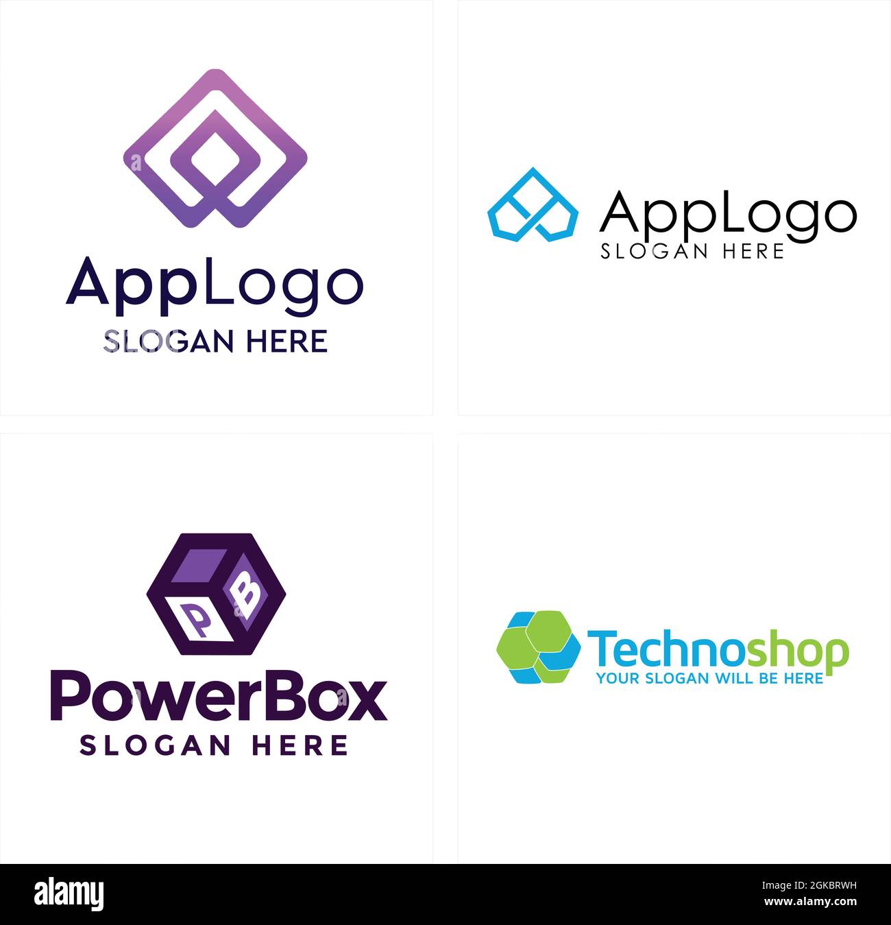 Tech Application Stock Vector Images - Alamy