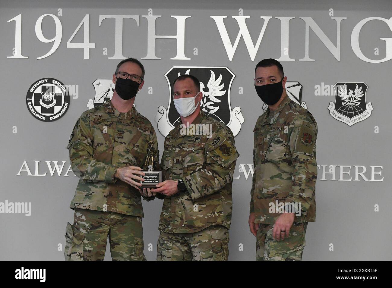 Capt. Capt Matthew A. Tasin,, 194th Wing, wins Outstanding Company Grade Officer of the Year for ...