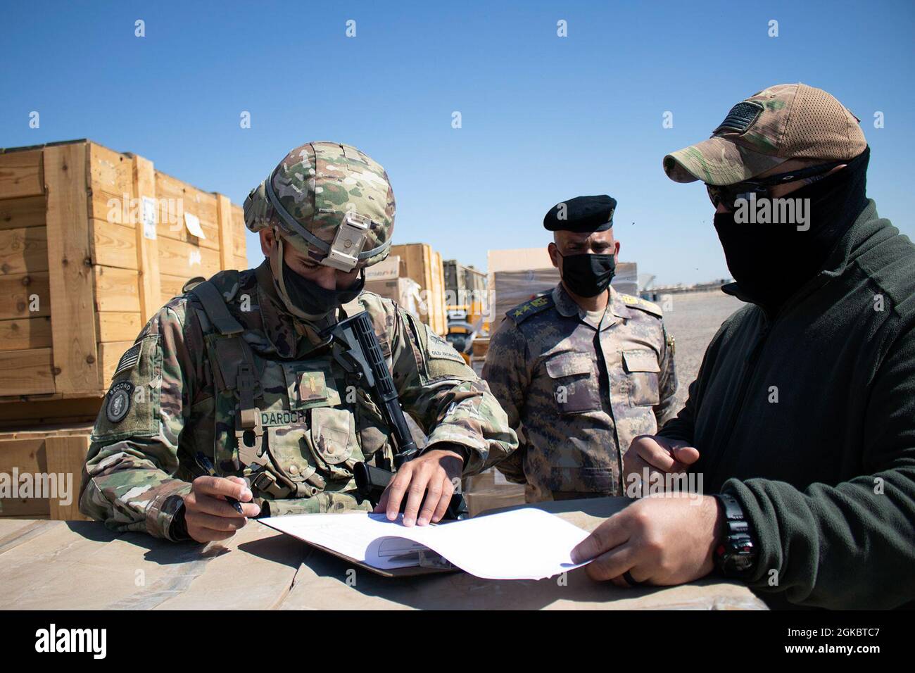 As part of the U.S. Counter-ISIS Train and Equip Fund program, U.S ...