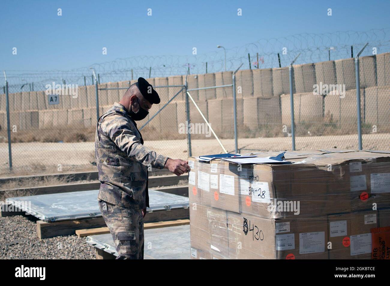 As part of the U.S. Counter-ISIS Train and Equip Fund program, U.S ...