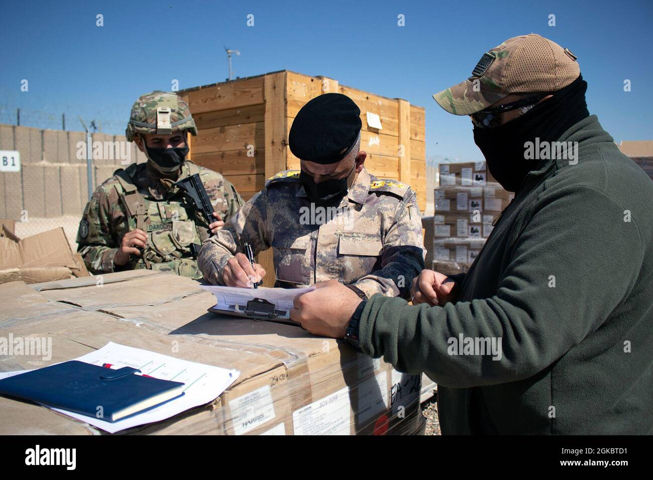 As part of the U.S. Counter-ISIS Train and Equip Fund program, U.S ...