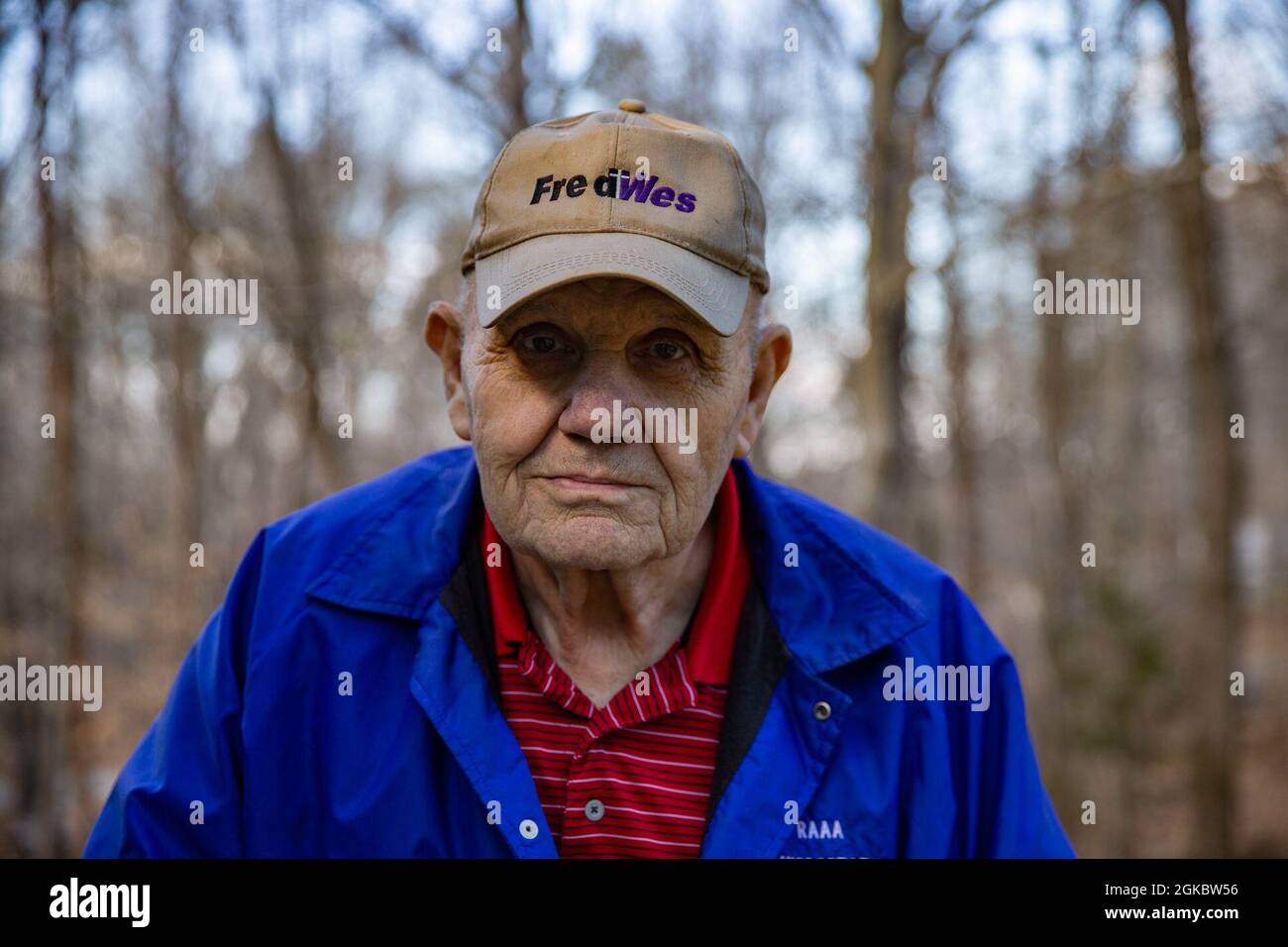 A portrait photo of Mr. Donald Price, retired U.S. Airforce, at the ...
