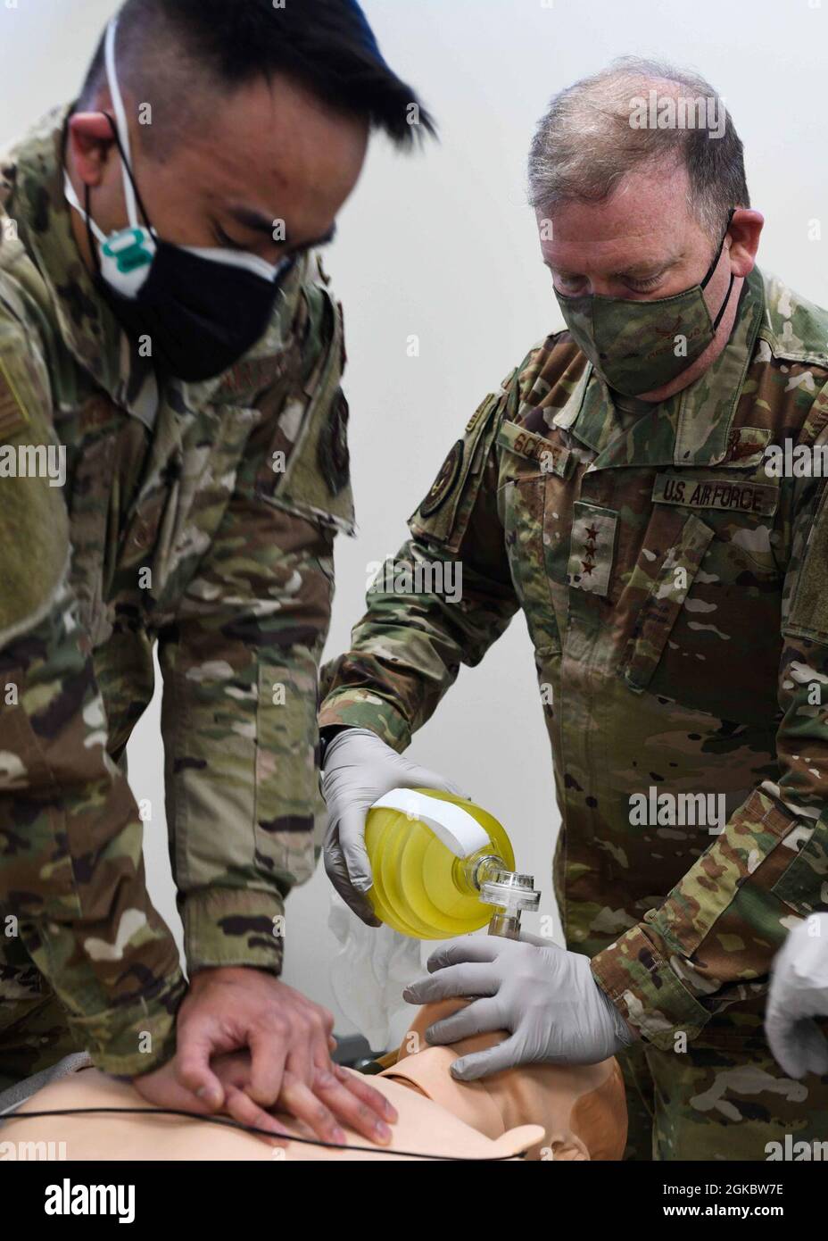 Staff Sgt. Nicholas Gaspar, a medical technician with the 910th Medical ...