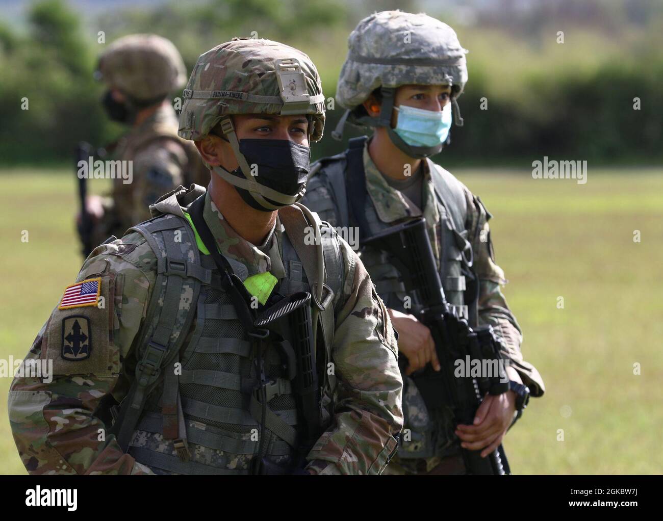 Hawaii Army National Guard (HIARNG) Soldier Sgt. Bradley J. Padama ...