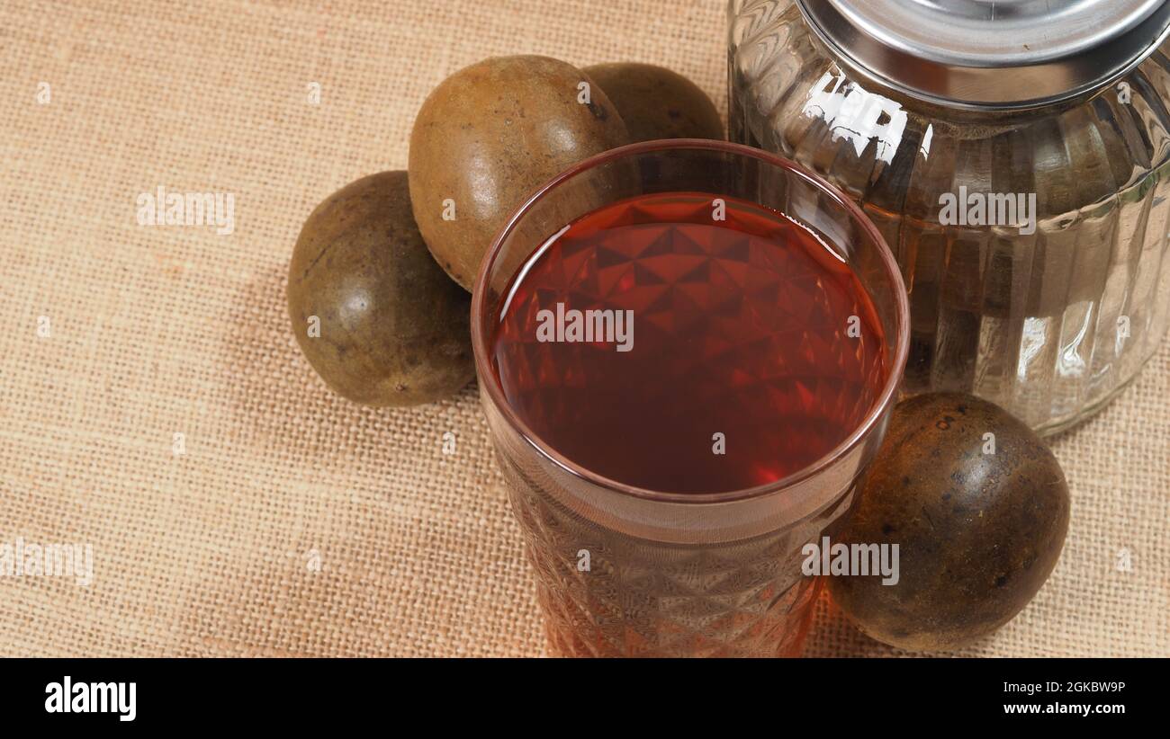 Monk fruit or Luo Han Guo. Dried fruits for healthy sweetener drink ...