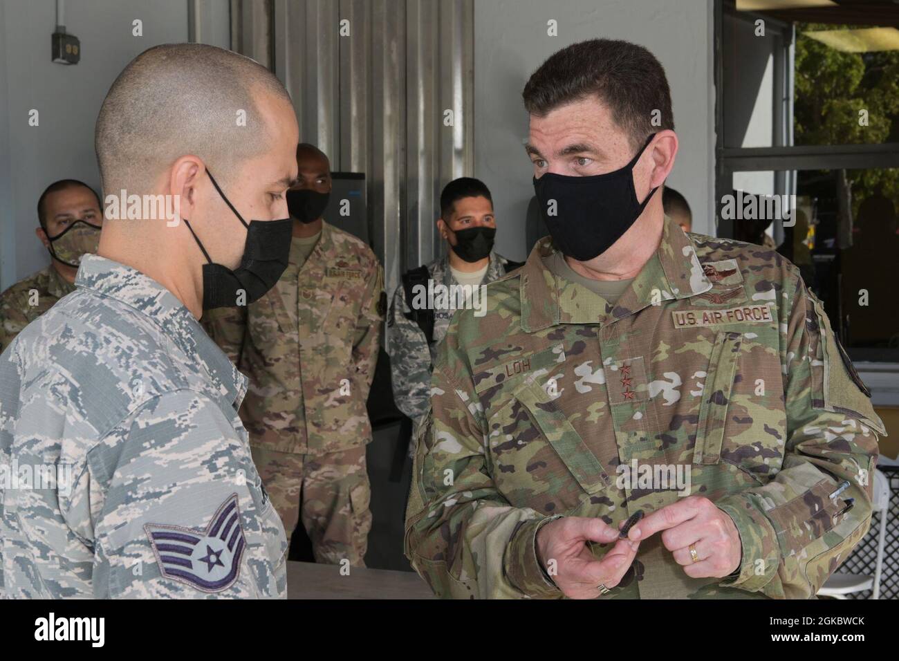 U.S. Air Force Lt. Gen. Michael A. Loh, director, Air National Guard ...