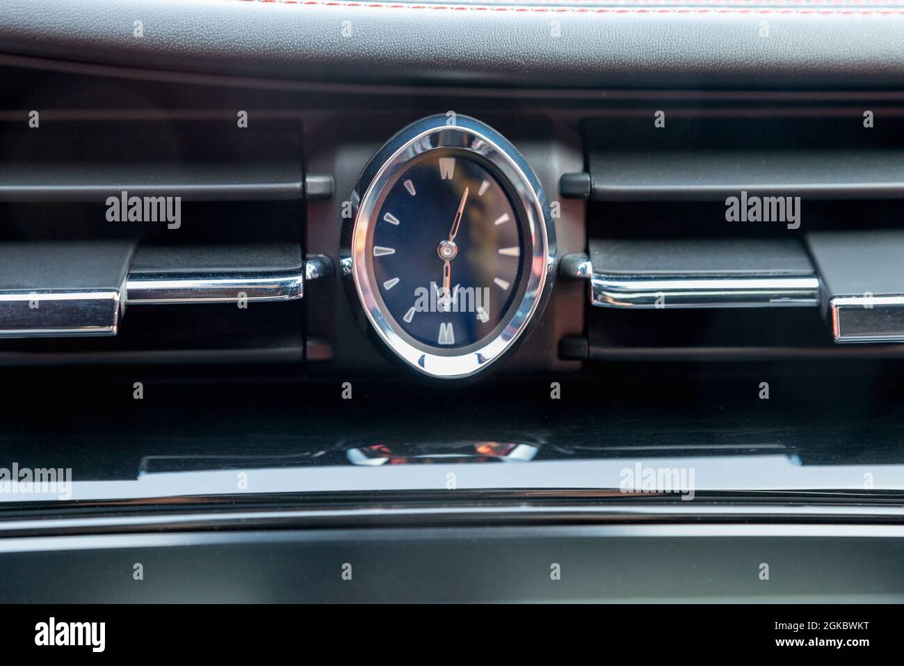 Ukraine, Odessa September 8 - 2021: Interior of modern luxury car ...