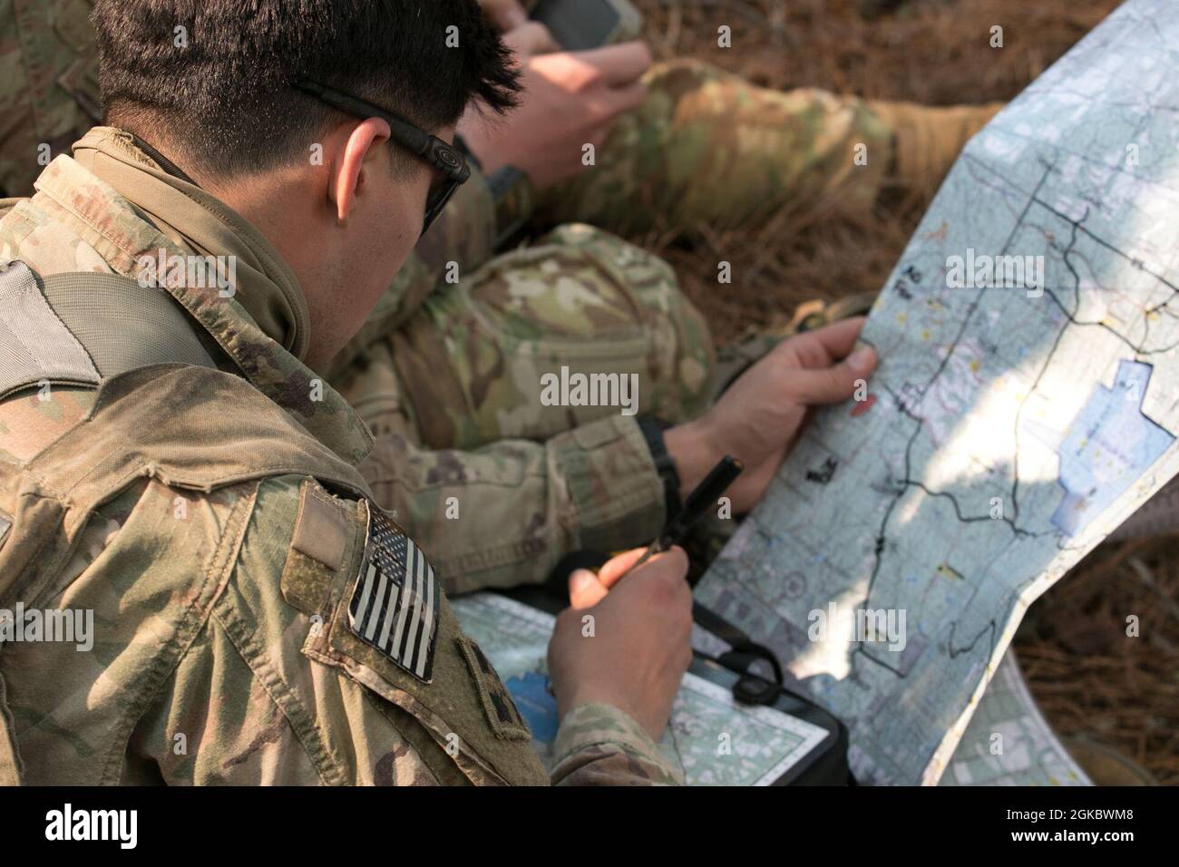 A U.S. Army Paratrooper assigned to 1st Brigade Combat Team, 82nd ...