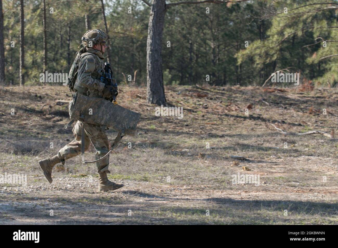 A U.S. Army Paratrooper assigned to 1st Brigade Combat Team, 82nd ...