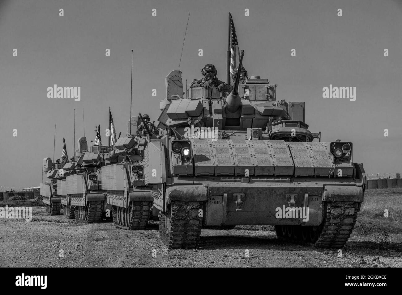 Joint patrol mission Black and White Stock Photos & Images - Alamy