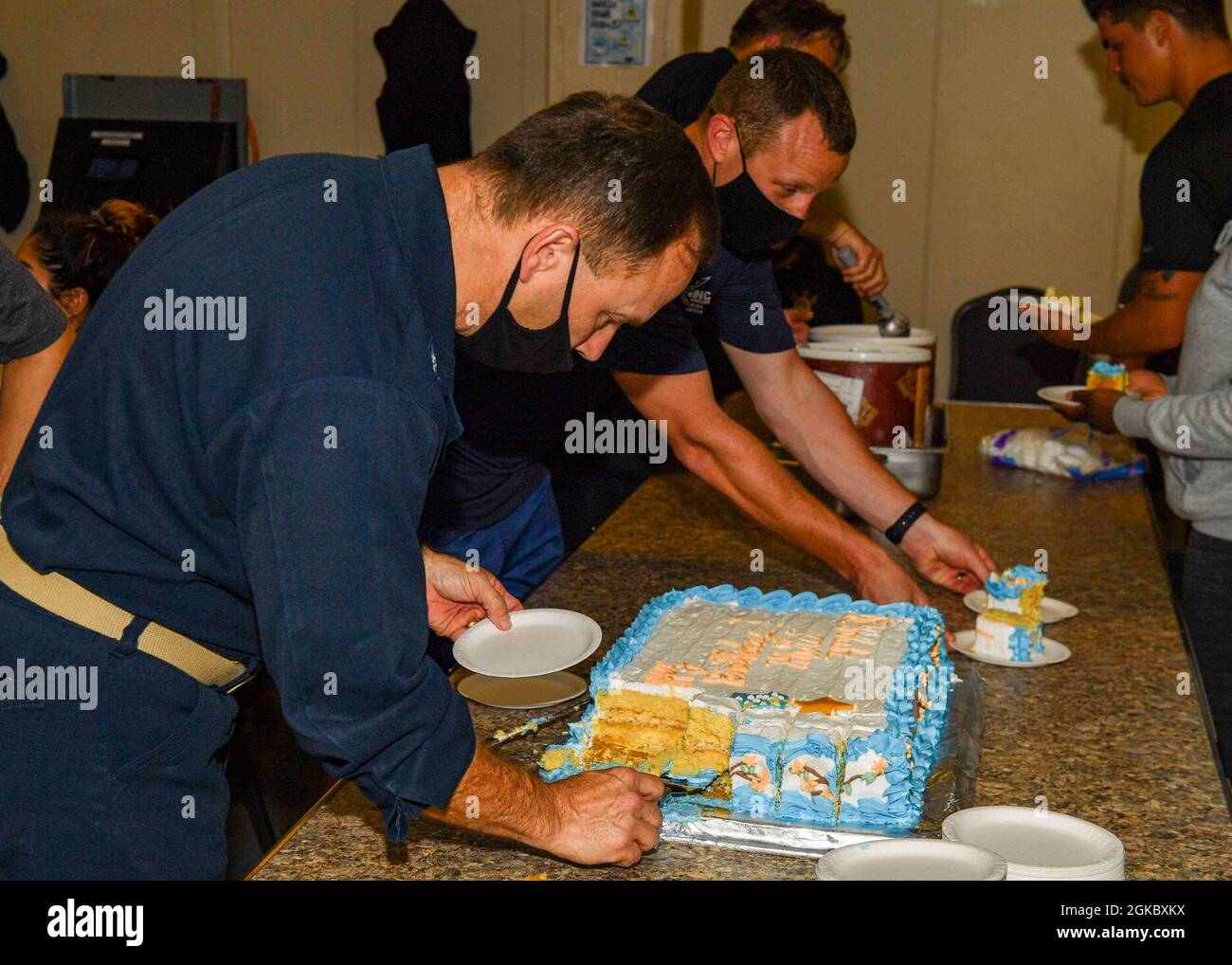 ATLANTIC OCEAN (Mar. 07, 2021) Commanding Officer, Capt. Michael ...