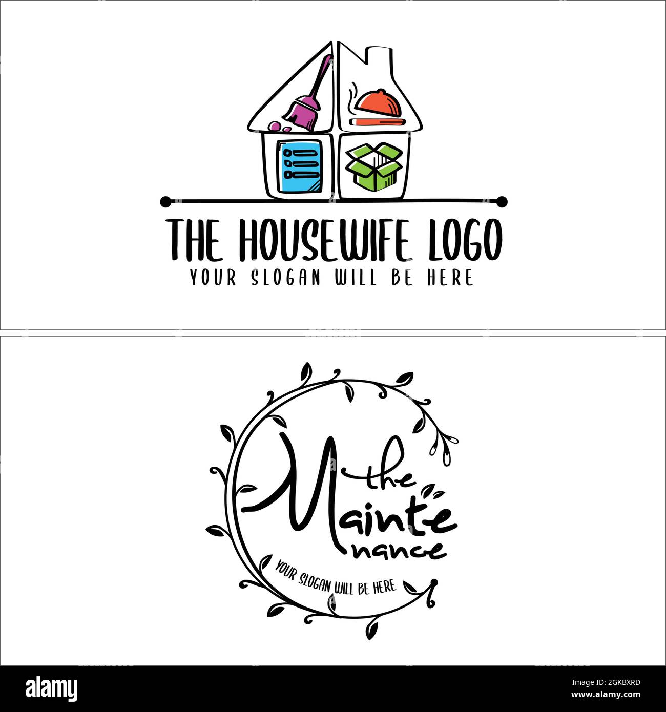 Home maid sign Cut Out Stock Images & Pictures - Alamy