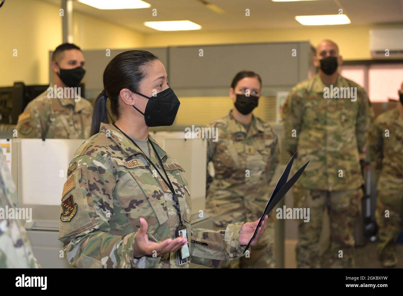 U.S. Air Force Chief Master Sgt. Jennifer Vazquez Díaz, the 156th Wing ...