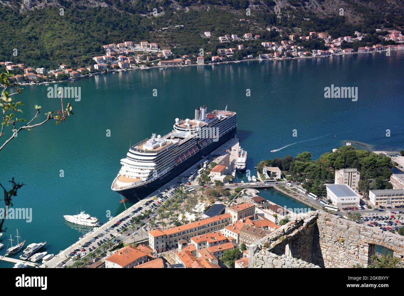 Port of Kotor Montenegro Stock Photo - Alamy