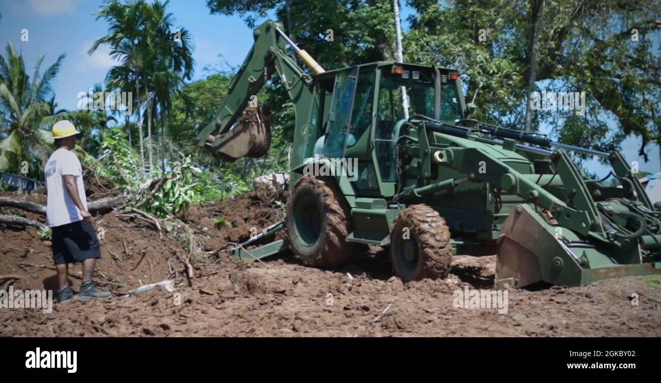 The Civic Action Team in Palau works with members of the local ...