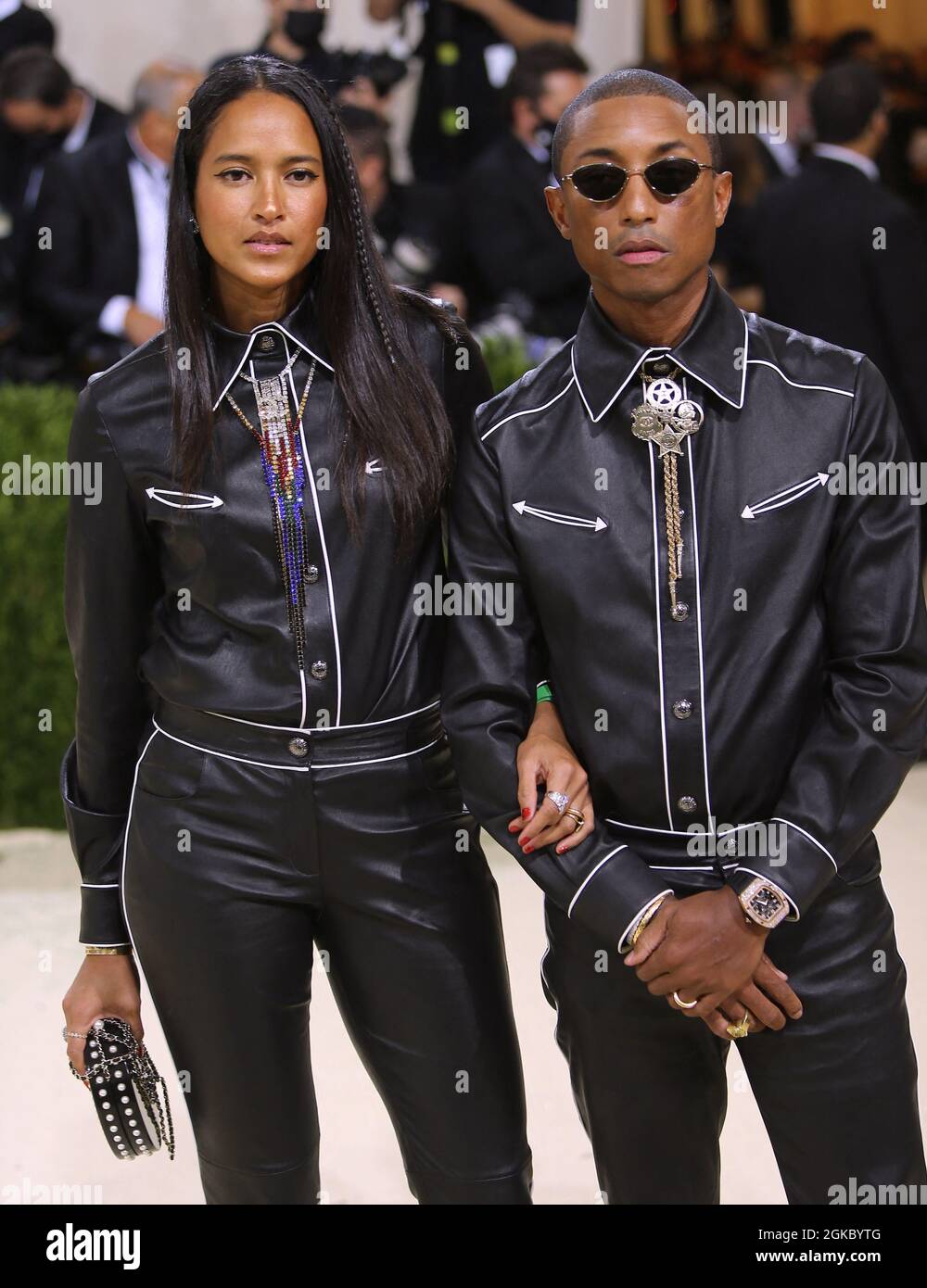 New York, USA. 13th Sep 2021. Pharrell Williams attending the ...