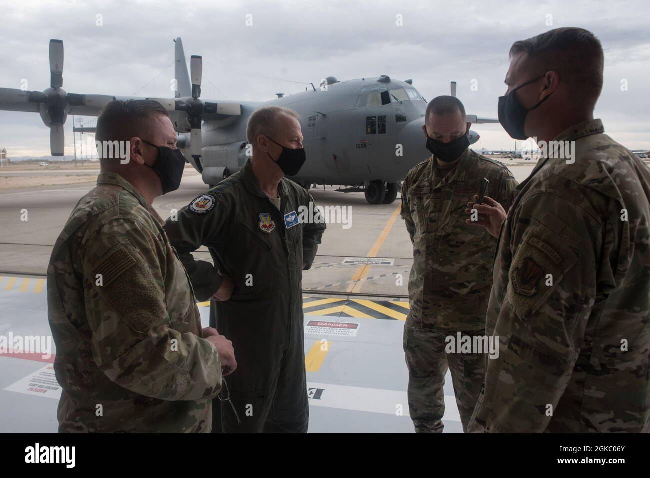 U.S. Air Force Gen. Mark Kelly, commander of Air Combat Command, talks ...