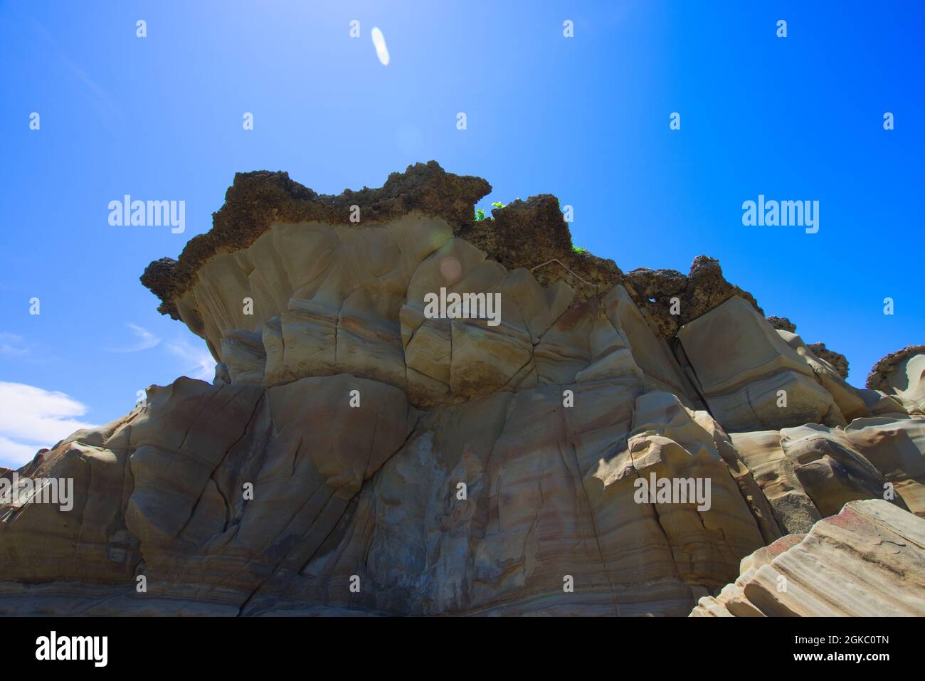 The erosion of the ocean and weathering. Forms strange rocks and stones ...