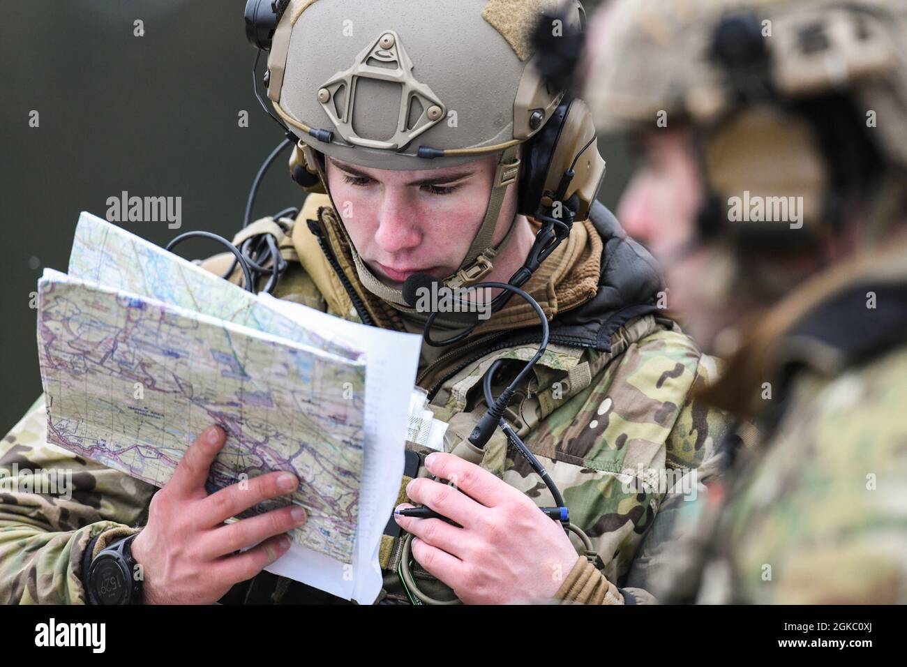 U.S. Air Force Joint Terminal Attack Controller with 2nd Air Support ...