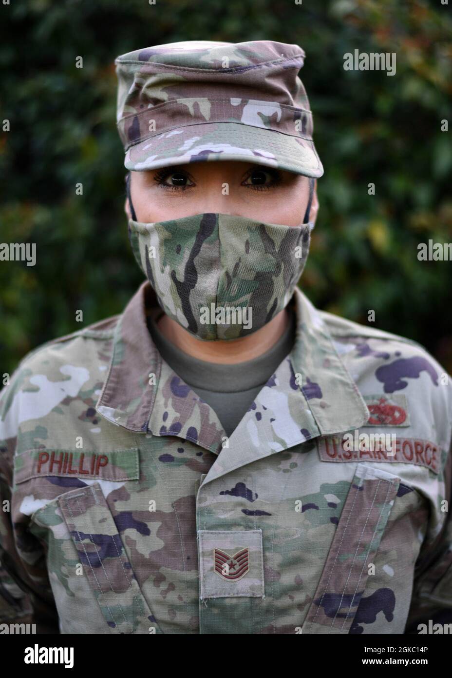 U.S. Air National Guard Tech Sgt. Jaclyn Phillip, 195th Wing material ...