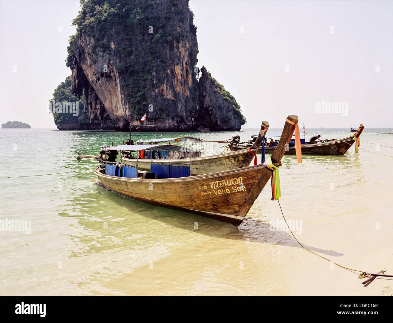 Princess cave, Phra nang Cave Beach, Railay peninsular, Krabi, Thailand ...
