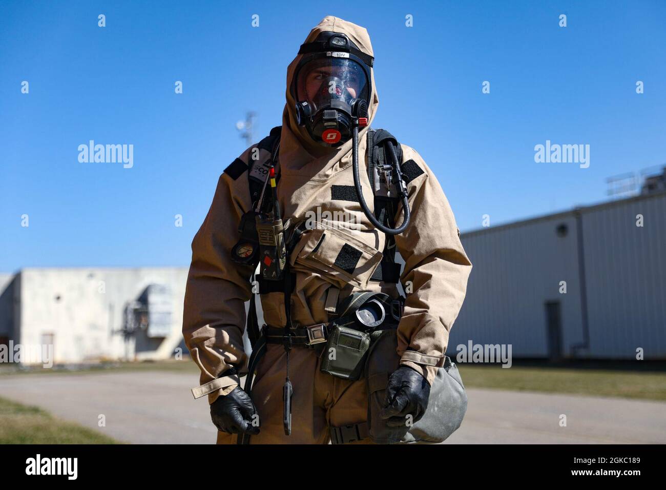 U.S. Marine Corps Lance Cpl. Sam Green, Chemical, Biological ...