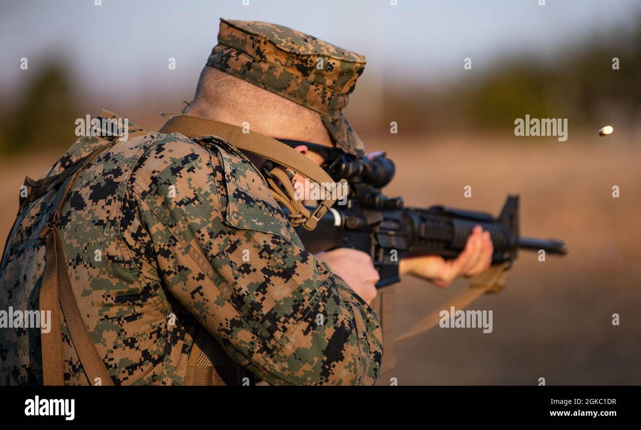 U.S. Marines compete in the annual U.S. Marine Corps Marksmanship ...