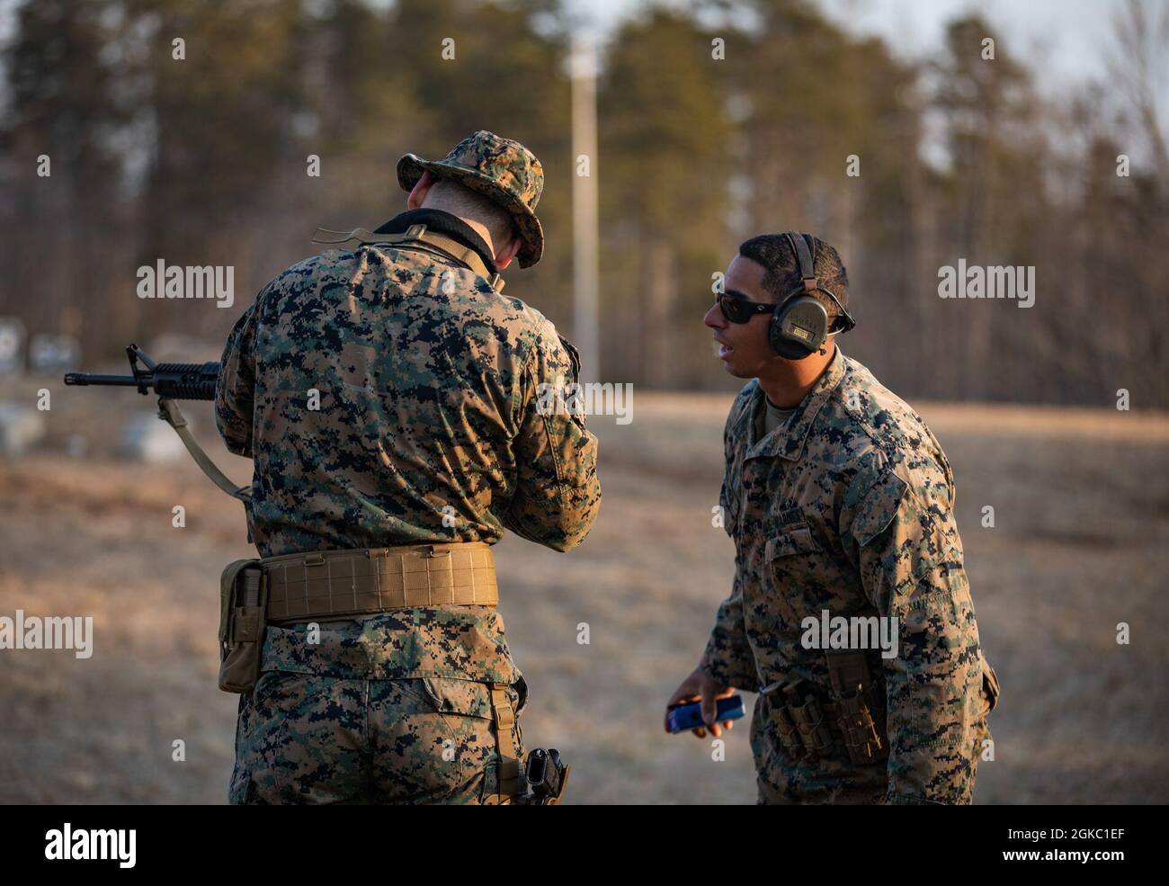 U.S. Marines compete in the annual U.S. Marine Corps Marksmanship ...