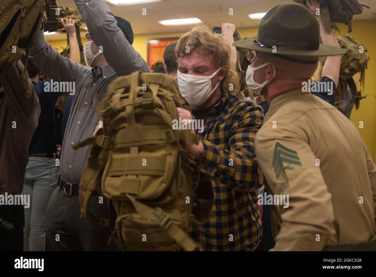 Rct. Caleb D. Jeffers with India Company, 3rd Recruit Training ...