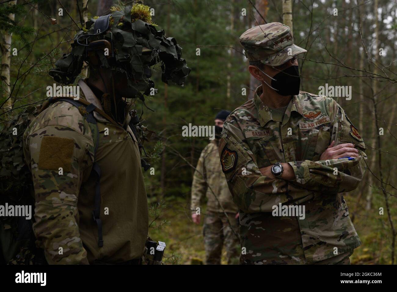 U.S. Air Force Lt. Gen. Steven Basham, United States Air Forces in ...