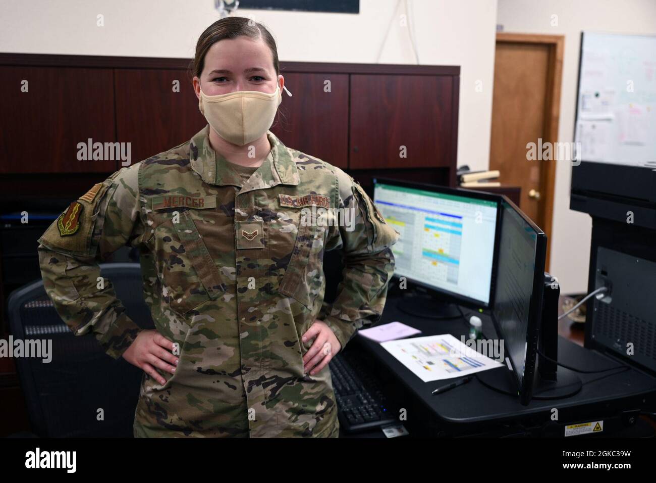 U.S. Air Force Airman 1st Class Brelee Mercer, 33rd Maintenance Group ...