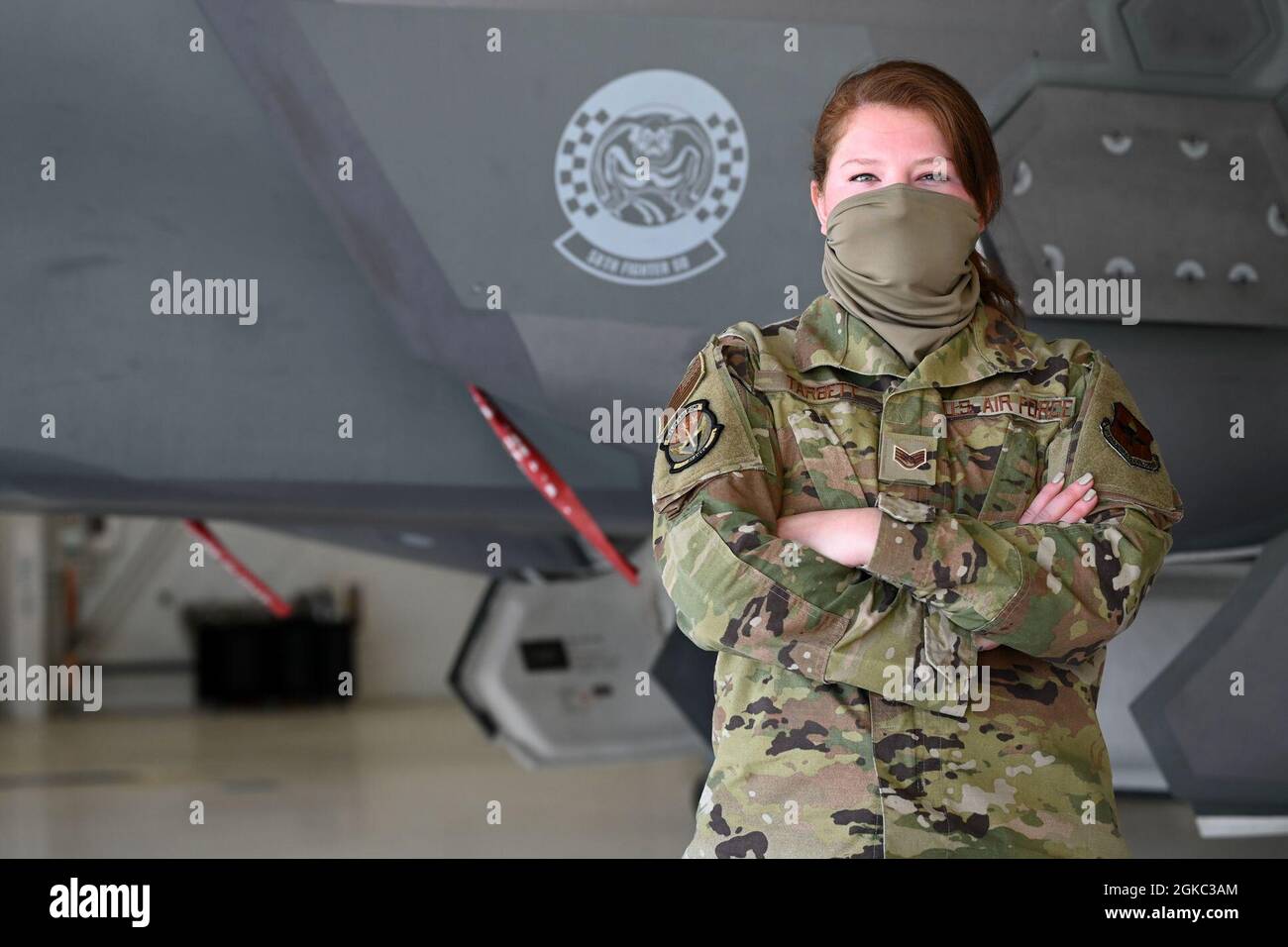 U.S. Air Force Staff Sgt. Sky Tarbett, 33rd Aircraft Maintenance ...