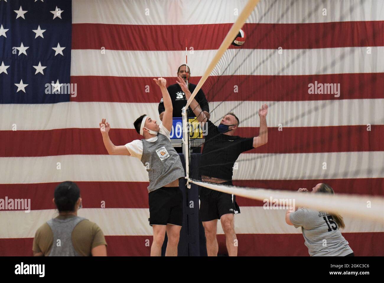 Volleyball players go head-to-head at Fort Knox’s Natcher Physical ...