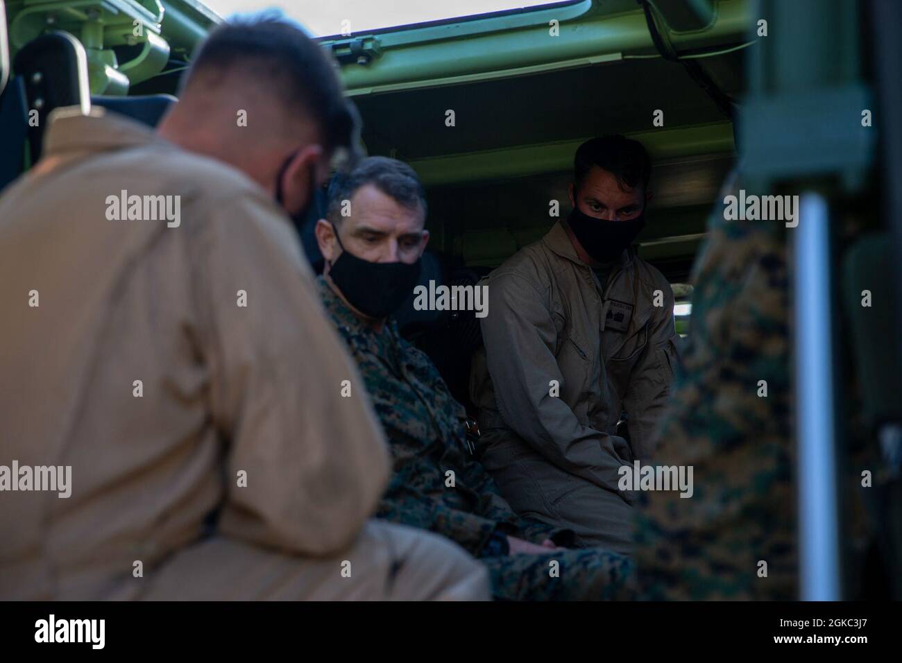U.S. Marine Corps Maj. Gen. Francis Donovan, the Commanding General of ...