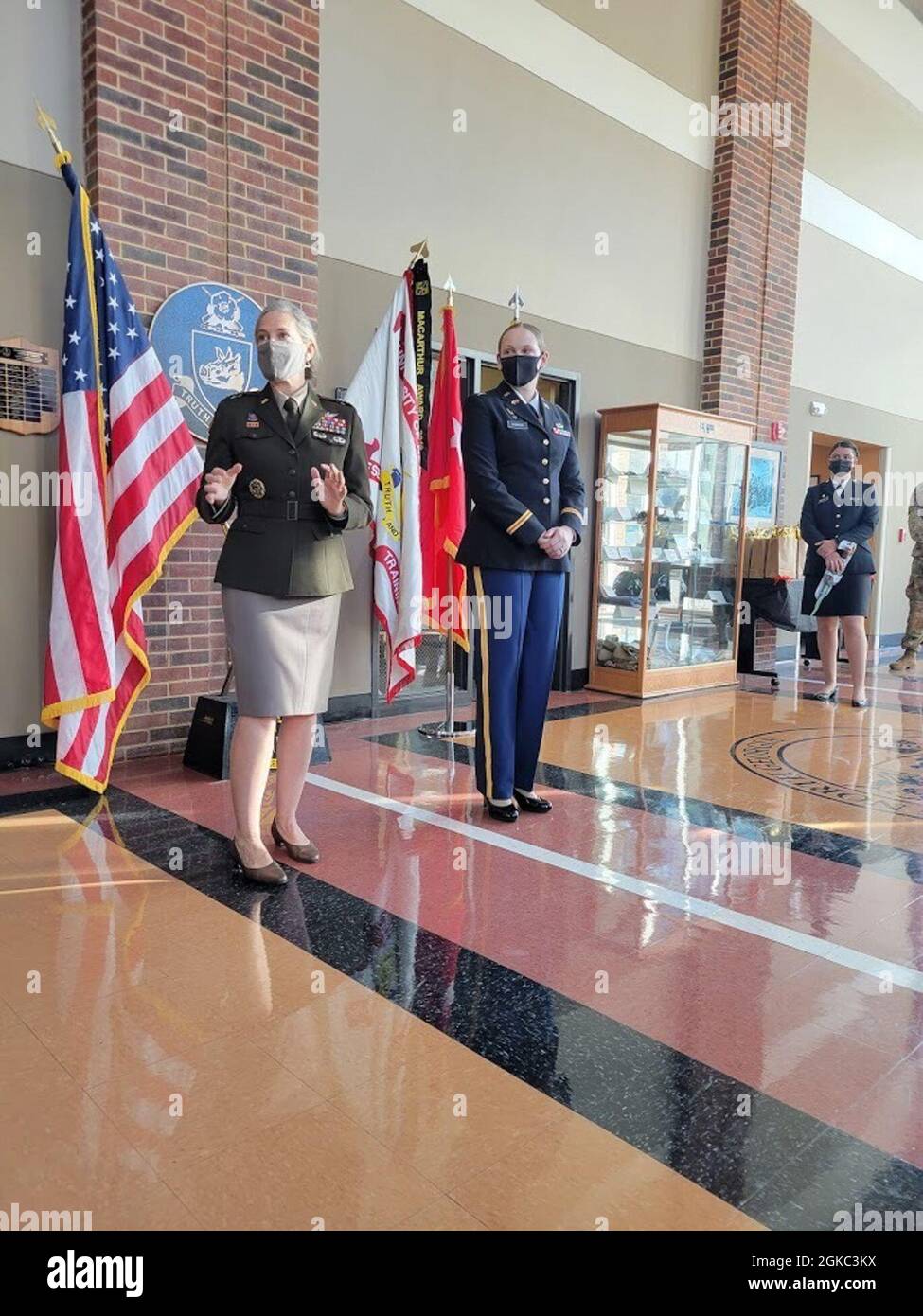 Commanding General Maj. Gen. Jami Shawley hosts held a promotion ...