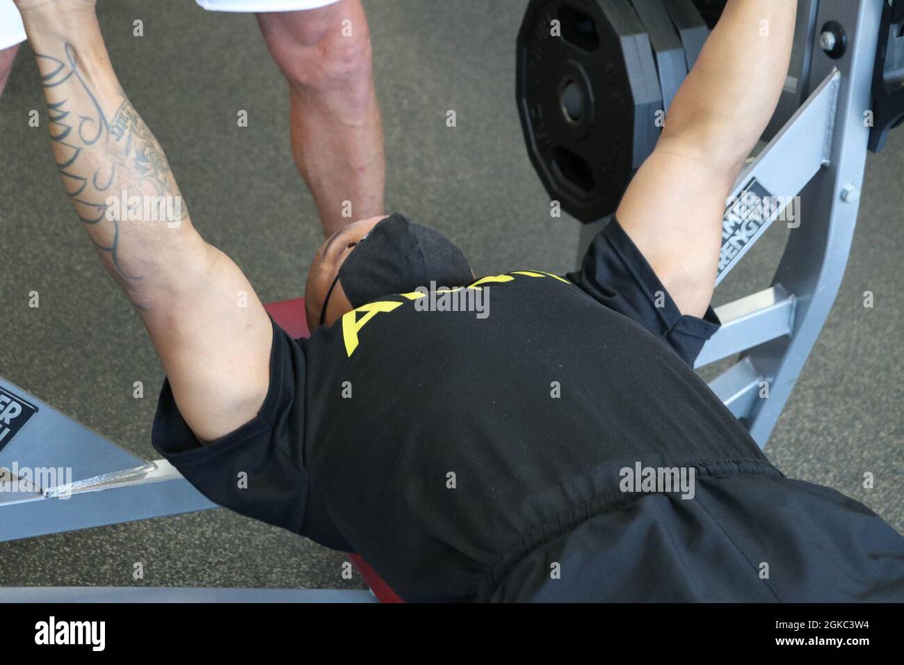 U.S. Army Staff Sgt. Gene Calantoc, Soldier Recovery Unit, Brooke Army ...